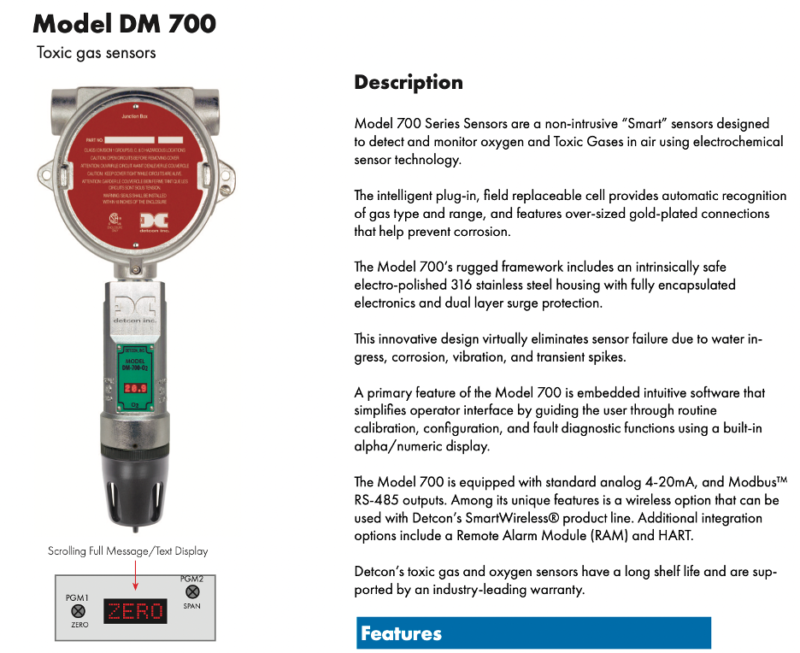 Teledyne Detcon Gas Detection - Protek Safety & Controls Ltd