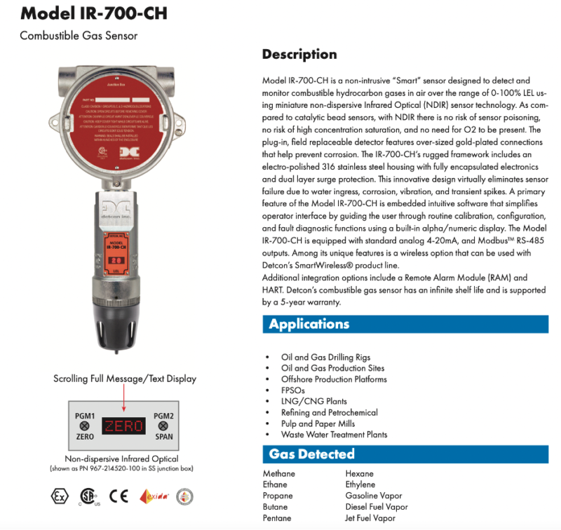 Teledyne Detcon Gas Detection - Protek Safety & Controls Ltd